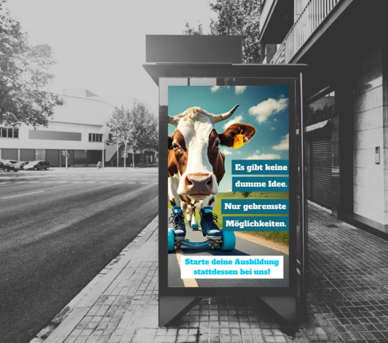 Azubi Broschüre - Wie Flyer & Print Auszubildende gewinnt